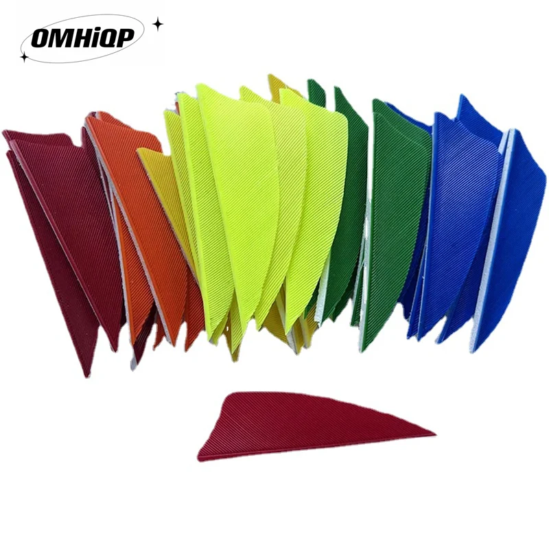 50Pcs-2Inch-Turkey-Arrow-Feathers-Shield-Cut-Hunting-Fletching-Right ...