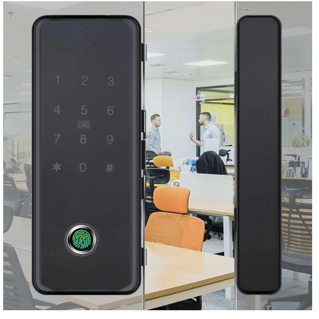 Fingerprint-Smart-Glass-Door-Biometric-Electronic-Control-Door-Lock-13 ...