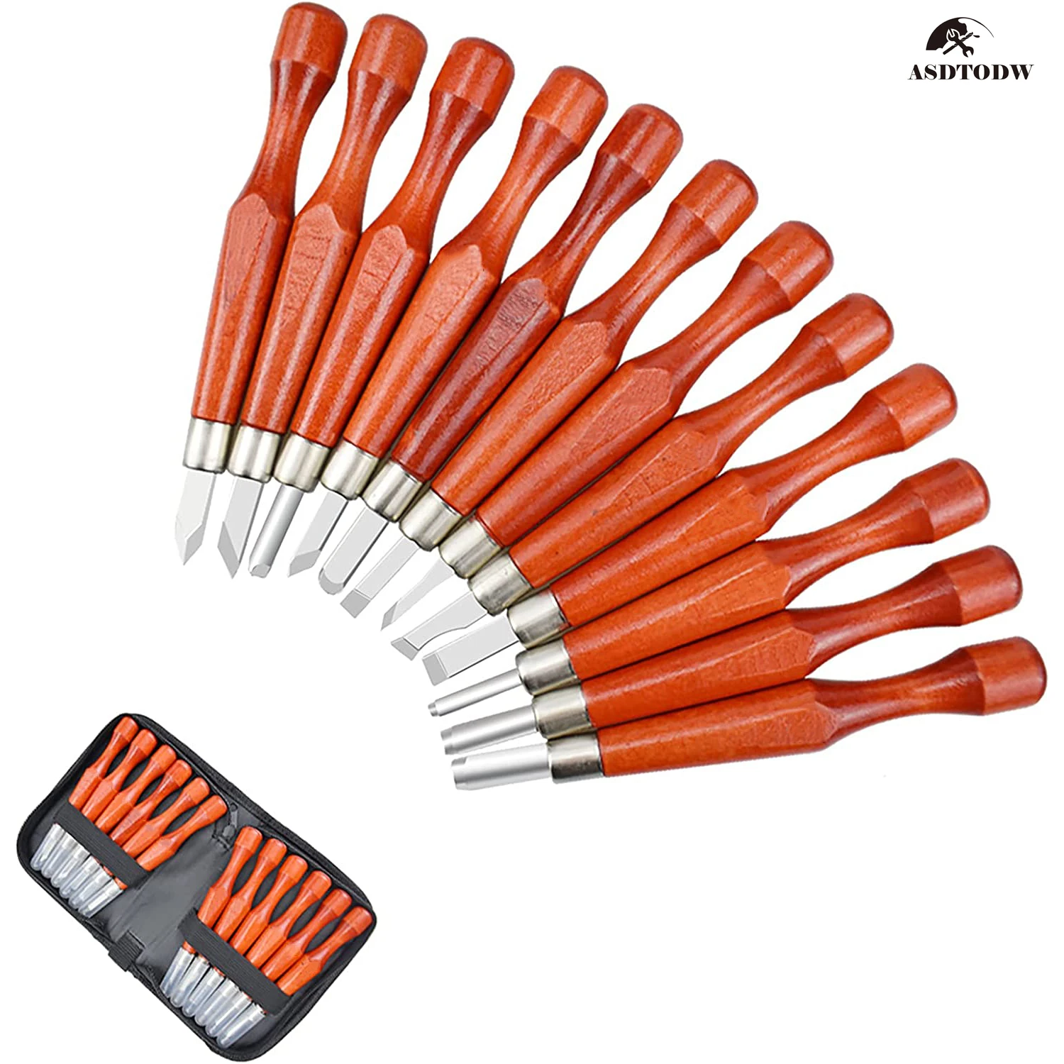 Wood Carving Tools Set Sks7 Carbon Steel Crafting Chisel Tools - With ...