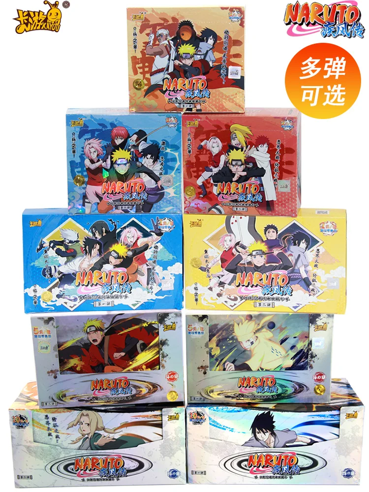 KAYOU-Anime-Original-Naruto-Cards-Chapter-of-Lin-Uzumaki-Naruto-Uchiha ...