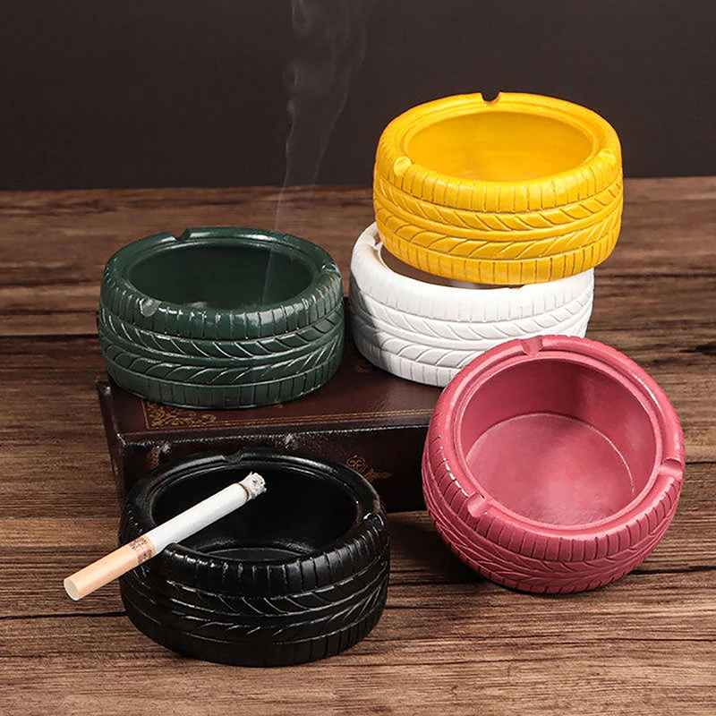 Modern-Smokeless-Ashtray-Fun-Tire-Shape-Ashtray-Bar-Shop-Living-Room ...