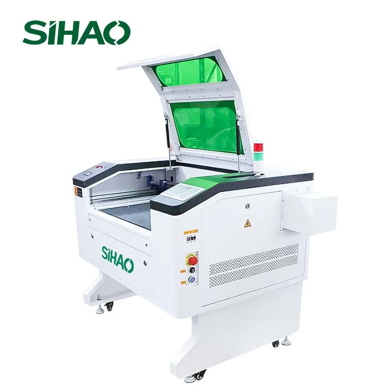 SIHAO NEW Ruida CO2 Laser Engraving Machine 90-100W 700X500MM Laser ...