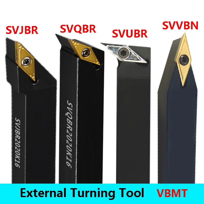 LIHAOPING Lathe Cutting SVJBR SVQBR SVUBR SVVBN SVQBL 2020K16 External Turning Tool Holder ...