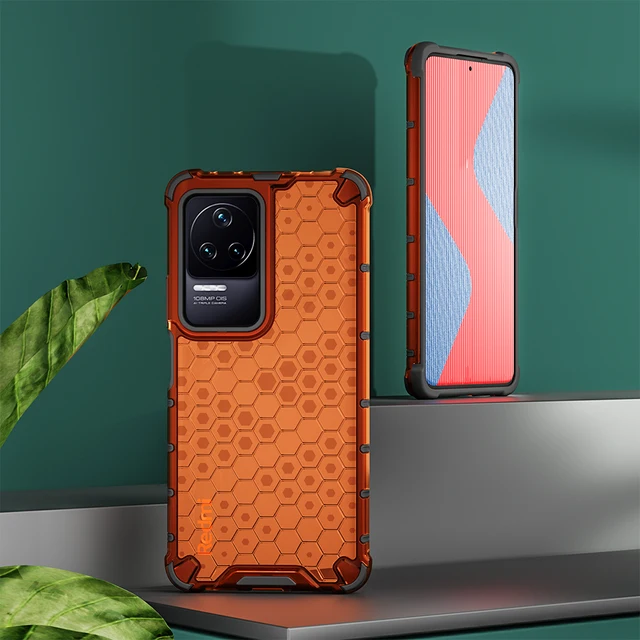 KEYSION Shockproof Armor Case for POCO F4 5G F4 GT Transparent ...