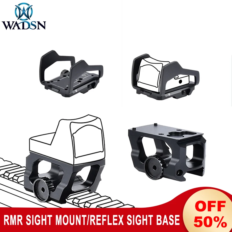 Wadsn-Tactical-Universal-RMR-Red-Dot-Mount-Reflex-Scope-Sight-Base-for ...