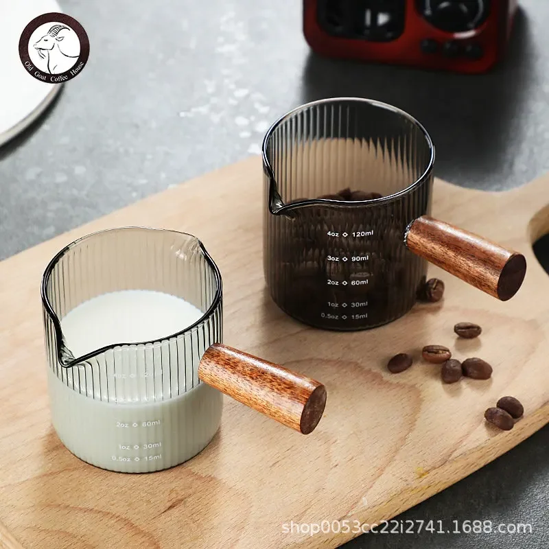 Wooden-Handle-Double-Mouth-Small-Milk-Cup-Coffee-Milk-Cup-Italian-Glass ...