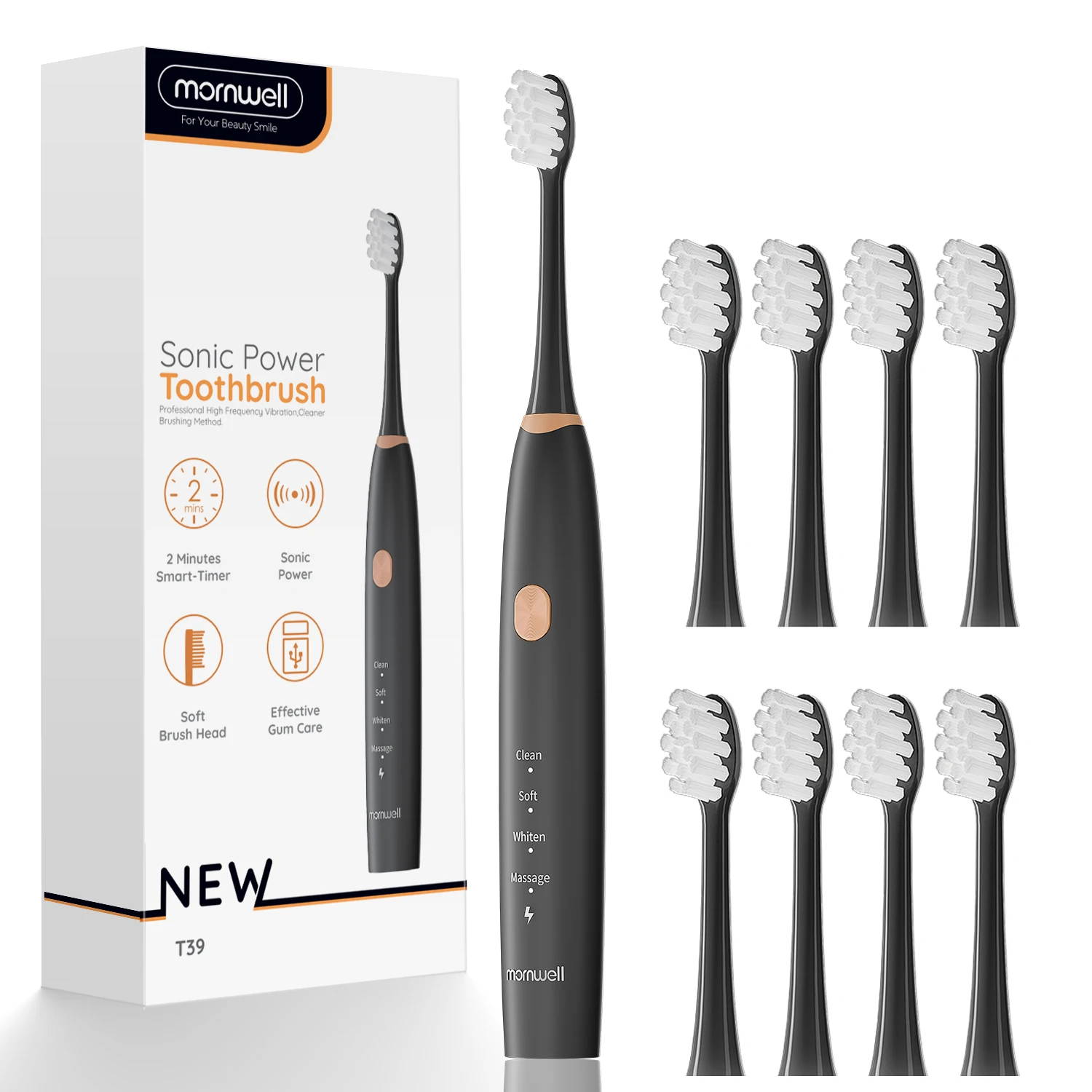 Electric-Toothbrush-T39-dental-cleaning-teeth-Portable-Rechargeable-4 ...