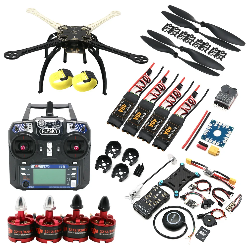 Flysky-Quadcopter-Multi-Copter-com-controlador-de-voo-Super-Combo-PCB ...