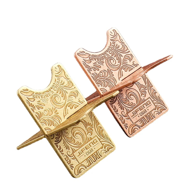 Carved Brass Cigar Stand Rack Holder Foldable Cigar Holder Rack Cigar ...