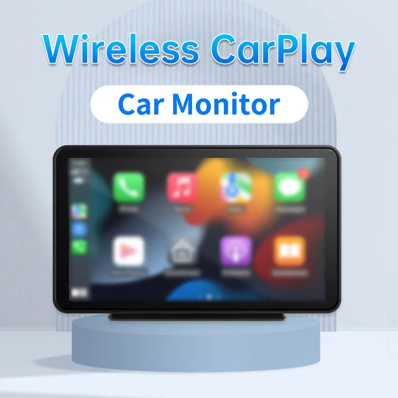 Universal-7-inch-car-monitor-2-5D-touch-screen-wireless-Carplay-Android ...
