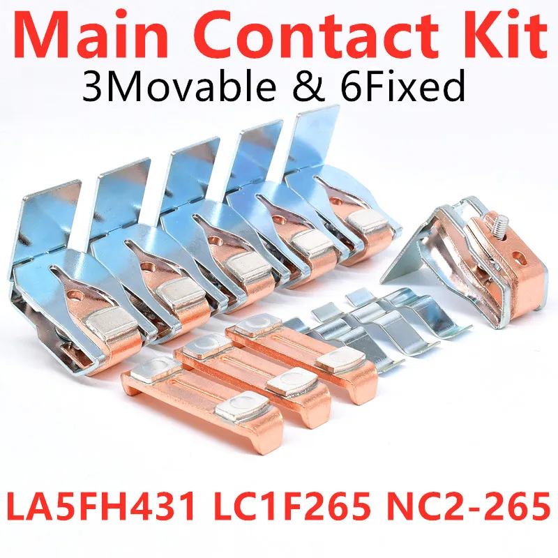 La5fh431 kit de contato principal para lc1f265 NC2 265 CJX4 F265 ...