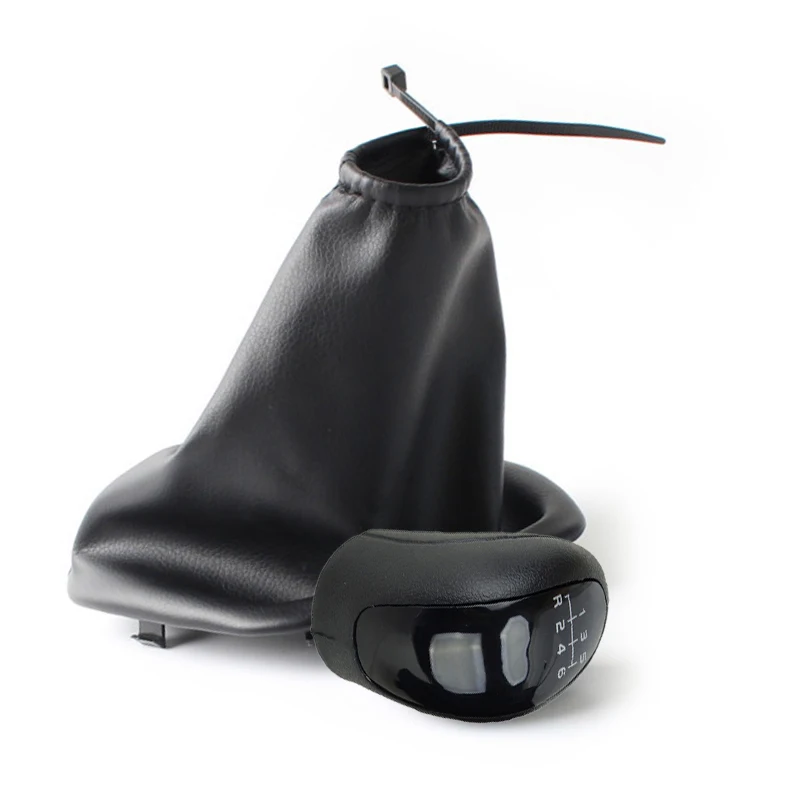 LHD-Car-Gear-Shift-Knob-with-Boot-6-Speed-Fit-for-Mercedes-Benz ...