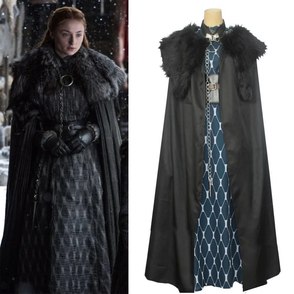 Sansa-Stark-cosplay-Costume-Full-set-Adult-Women-s-Winter-outfits-fur ...
