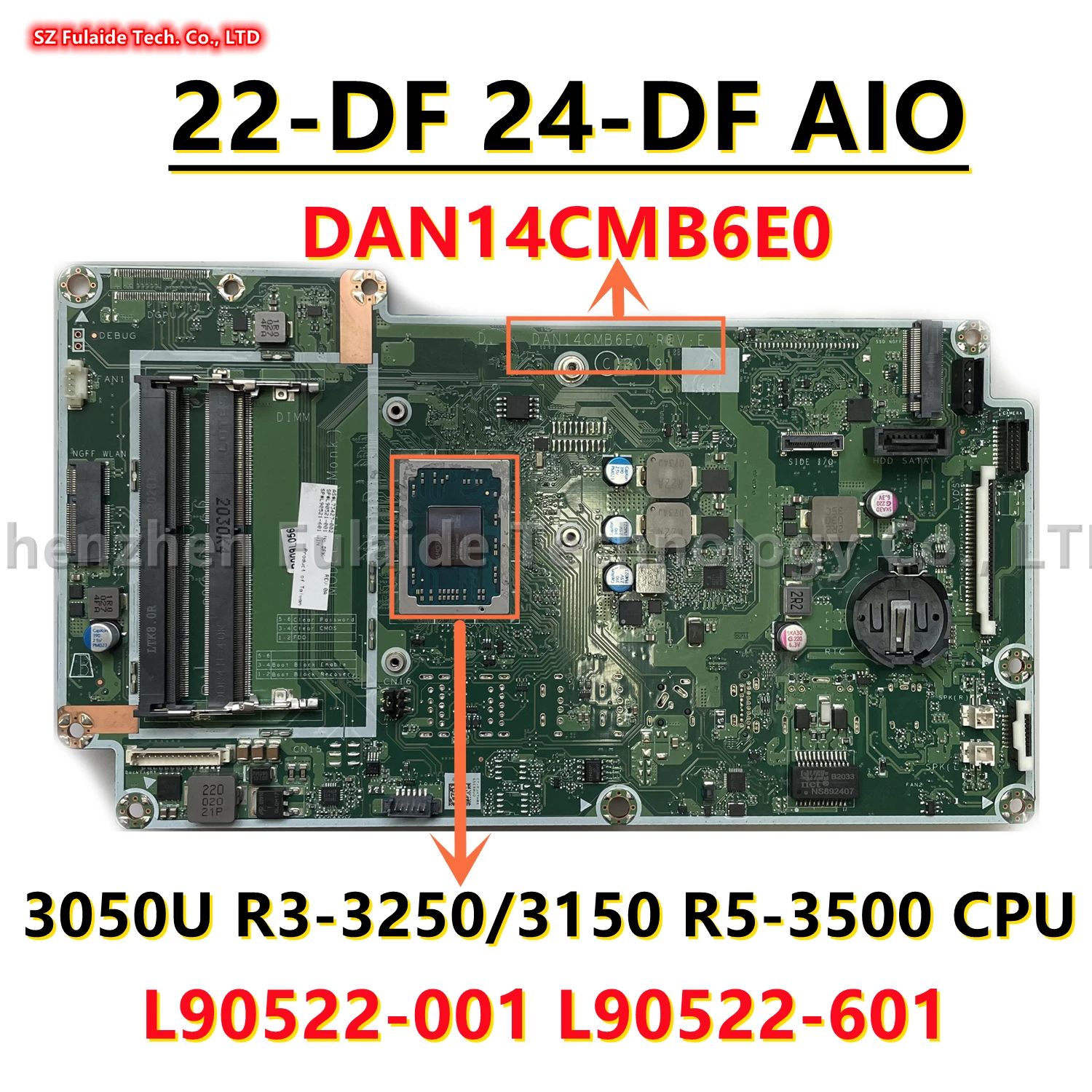 DAN14CMB6E0-N14C-For-HP-22-DF-24-DF-22-df0023w-24-df0037c-AIO ...