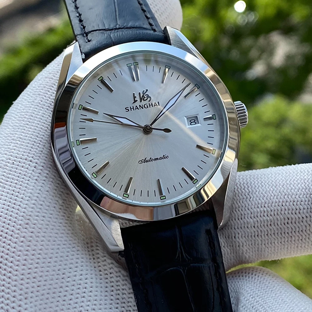 Shanghai-Automatic-Watch-Men-Vintage-Dress-Watches-40mm-Luxury ...