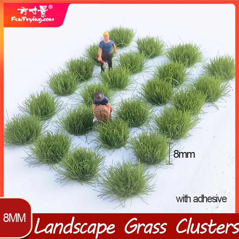 Model-Grass-Cluster-Artifical-Grass-Tufts-Model-Scenery-Material-Self ...