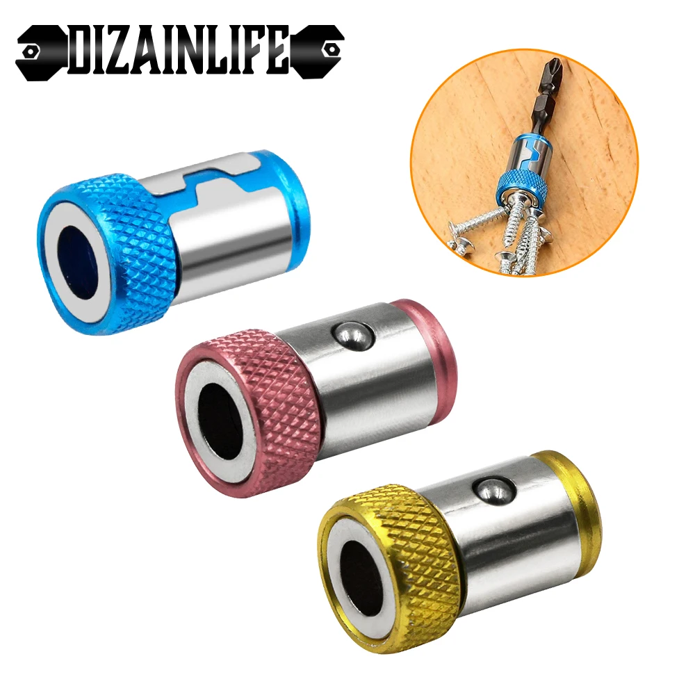 Magnetic Bit Holder Alloy Electric Magnetic Ring Screwdriver Bit Non ...