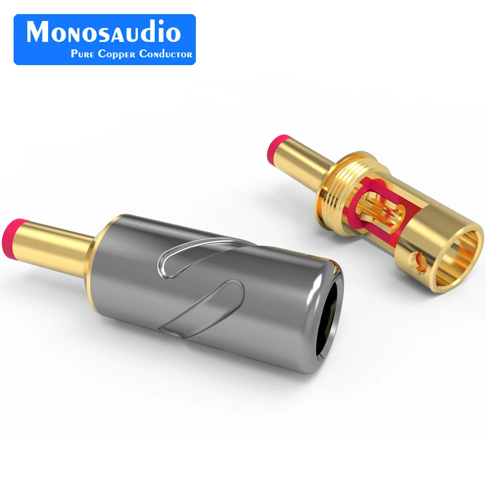 Monosaudio DC 2,1G/DC 2,5G Stecker Jack DC 5,5 DC 2,1mm DC Power Kabel ...
