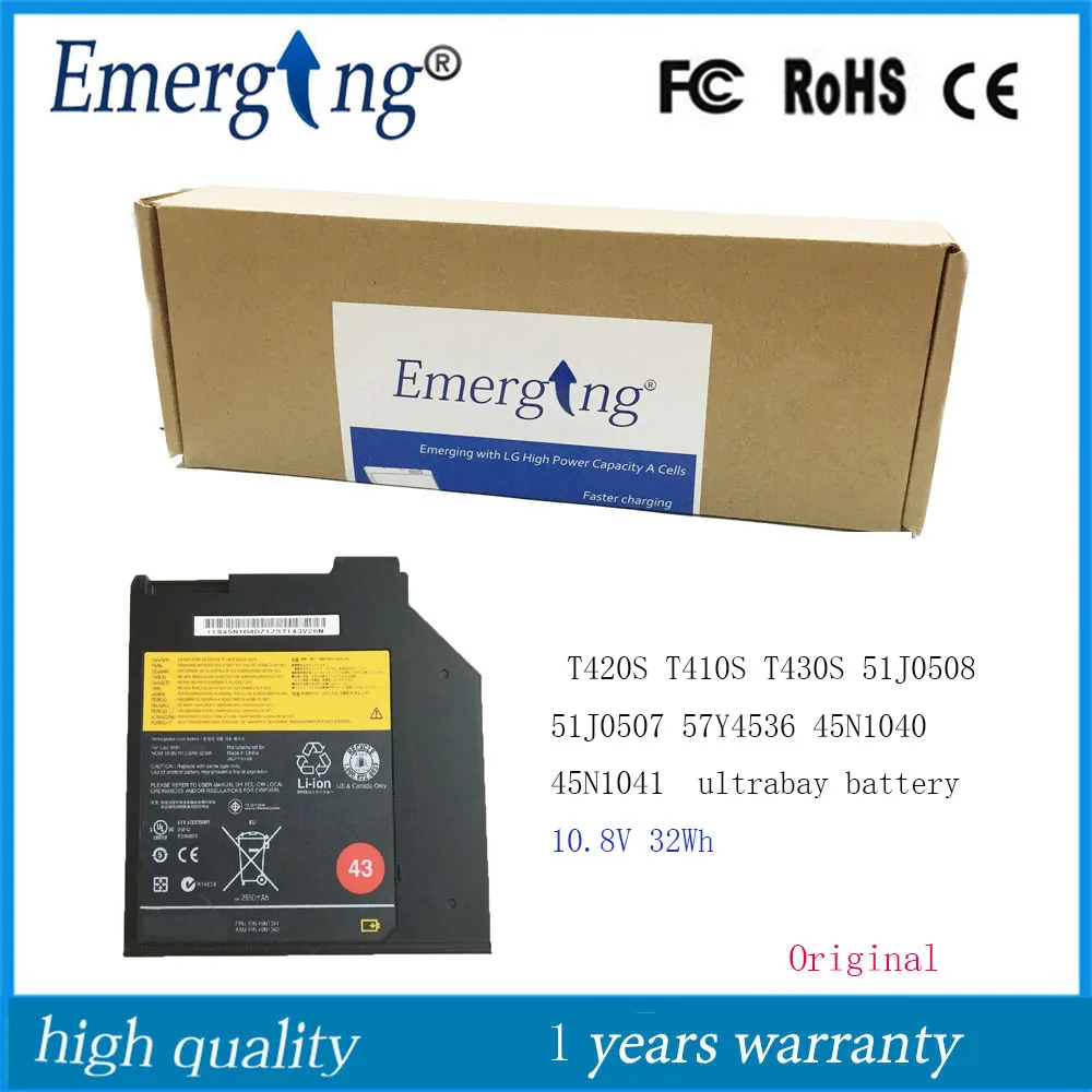 10-8V-32WH-New-Original-Laptop-ultrabay-Battery-45N1040-45N1041-for ...