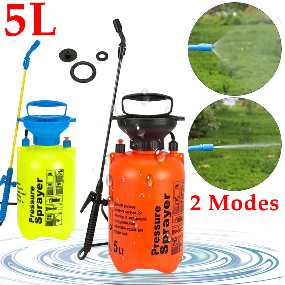 2-5L-Garden-Pressure-Sprayer-Hand-Pump-Sprayer-Adjustable-Strap-Water ...