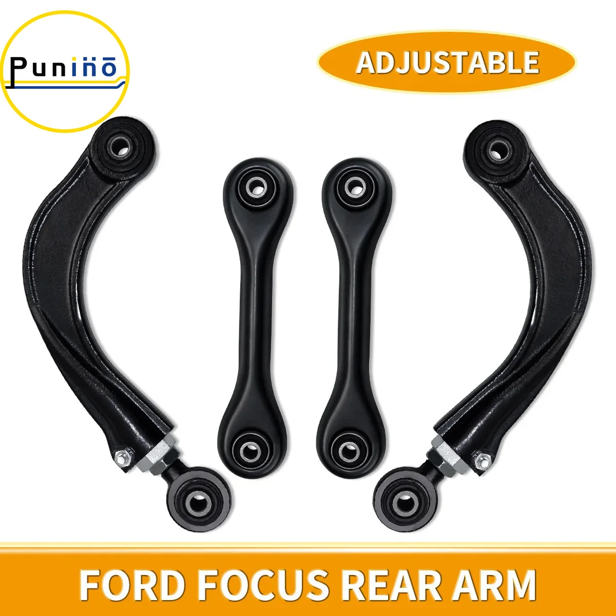 Punino-4pcs-Rear-Control-Arms-Suspension-Set-for-Ford-Focus-C-Max-Mazda ...