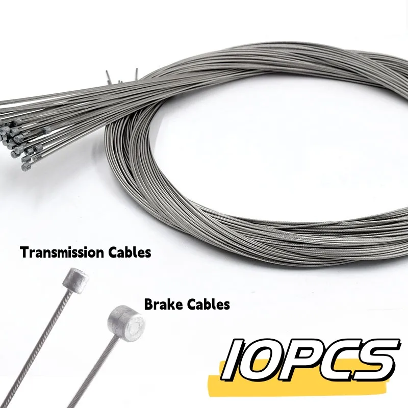 10pcs-2M-MTB-Bicycle-Brake-Line-Road-Bike-Core-Inner-Wire-Bicycle-Speed ...