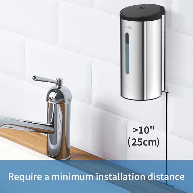 Automatic Wall Mount Shampoo Dispenser - Made Minimal