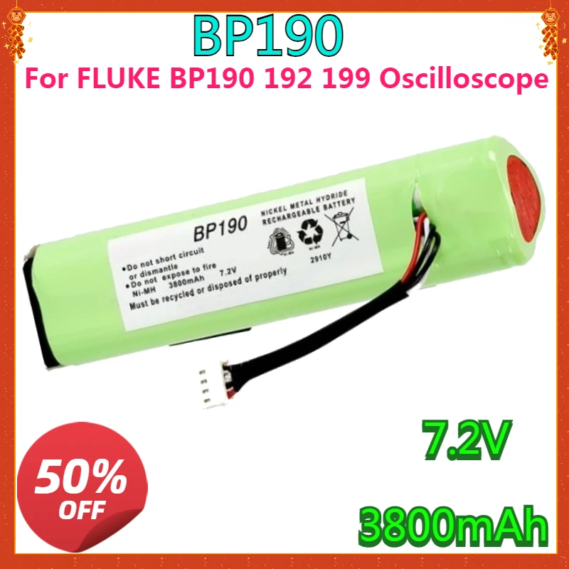 Nuevo Alta calidad para FLUKE BP190 192 199 osciloscopio capacidad 7,2 ...
