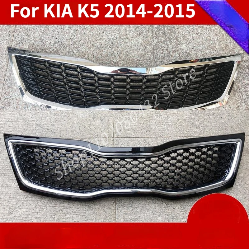 Car-Front-Bumper-Grille-Centre-Panel-Upper-Grill-For-KIA-K5-2014-2015 ...