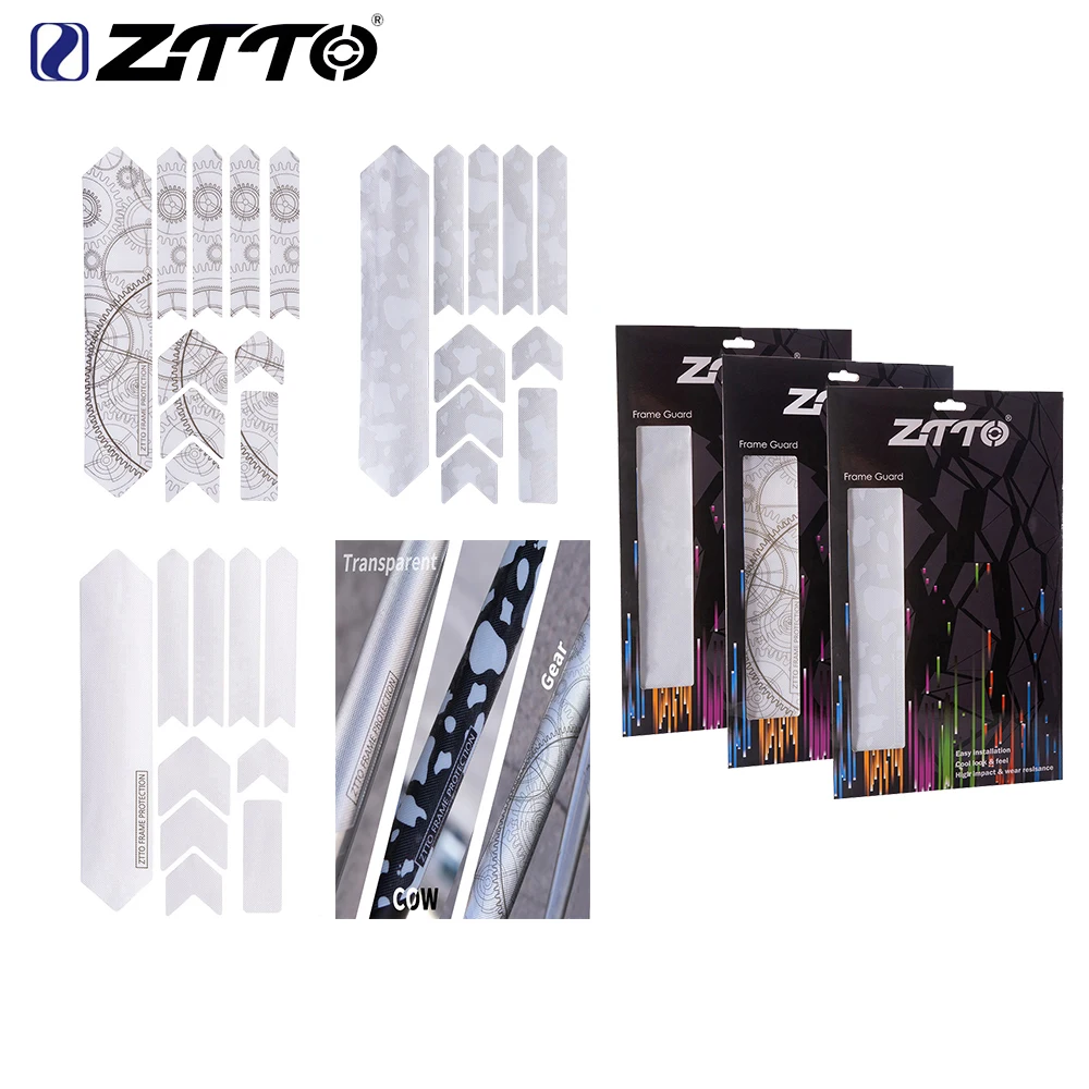 ZTTO MTB Road Bike 3D Frame Scratch Prevention Sticker Bicycle Frame ...