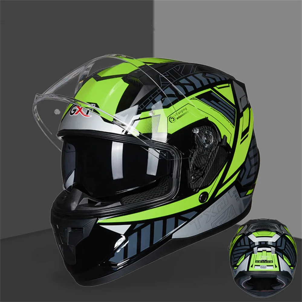 Winter-Professional-Motorcycle-Full-Face-Helmet-GXT-Men-Women-Motocross ...