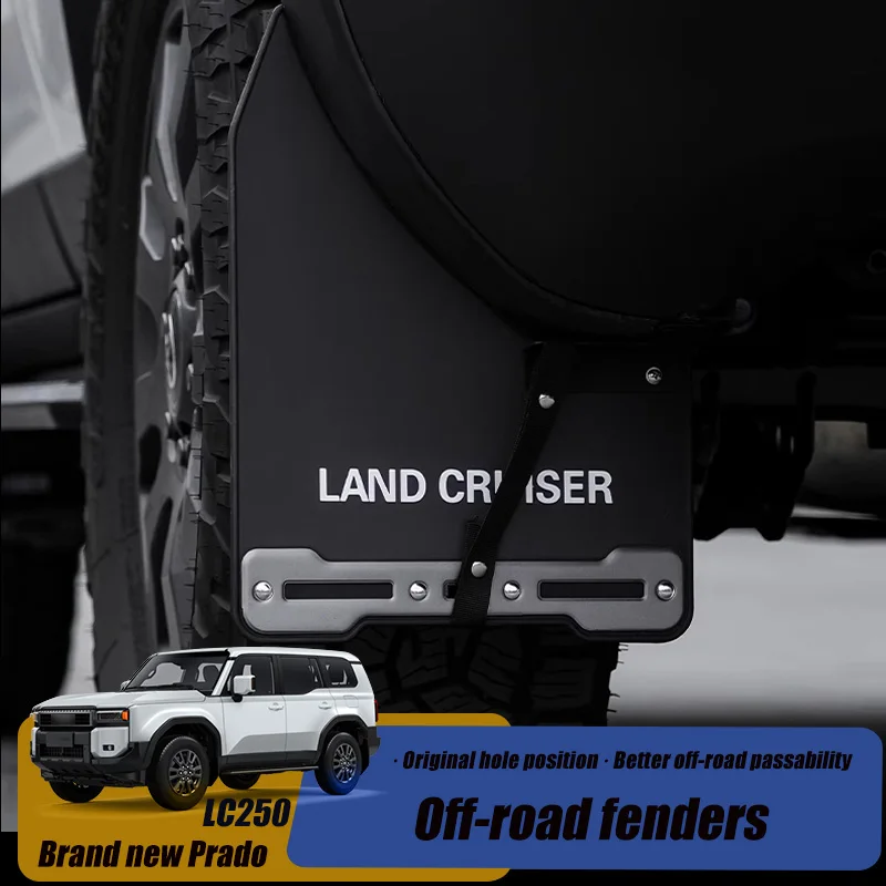 For 24-25 Toyota Prado LC250 fender new land cruise ship special rear ...