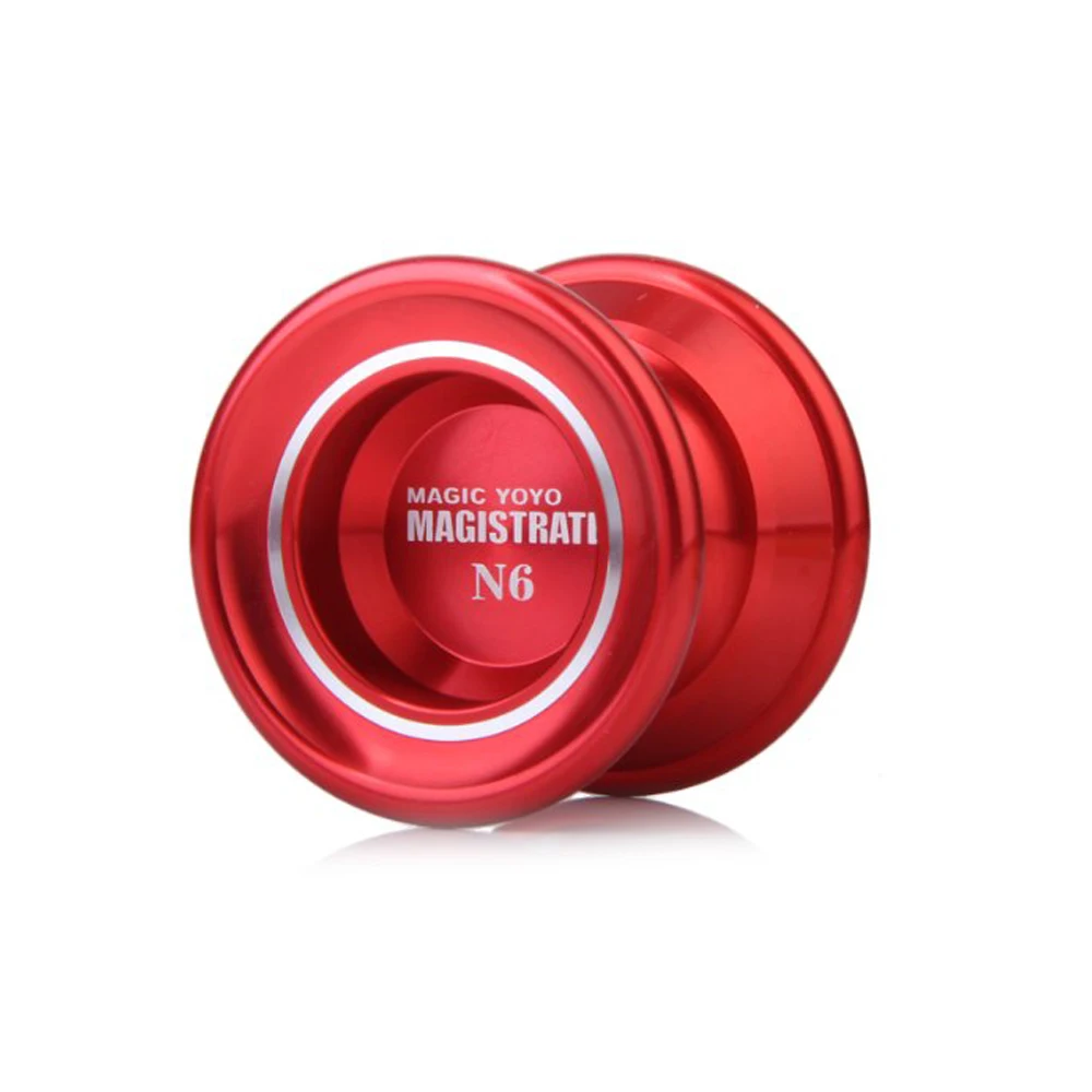 Magic-YOYO-NEW-Version-YoYo-N6-Red-Aluminum-Professional-Alloy-YoYo ...
