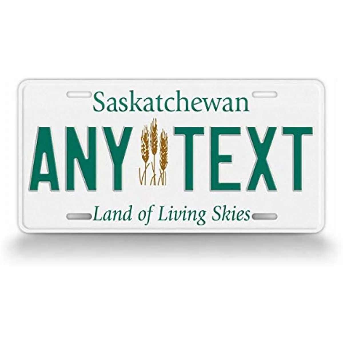Custom-Saskatchewan-Canada-License-Plate-Any-Text-Canadian-Land-of ...