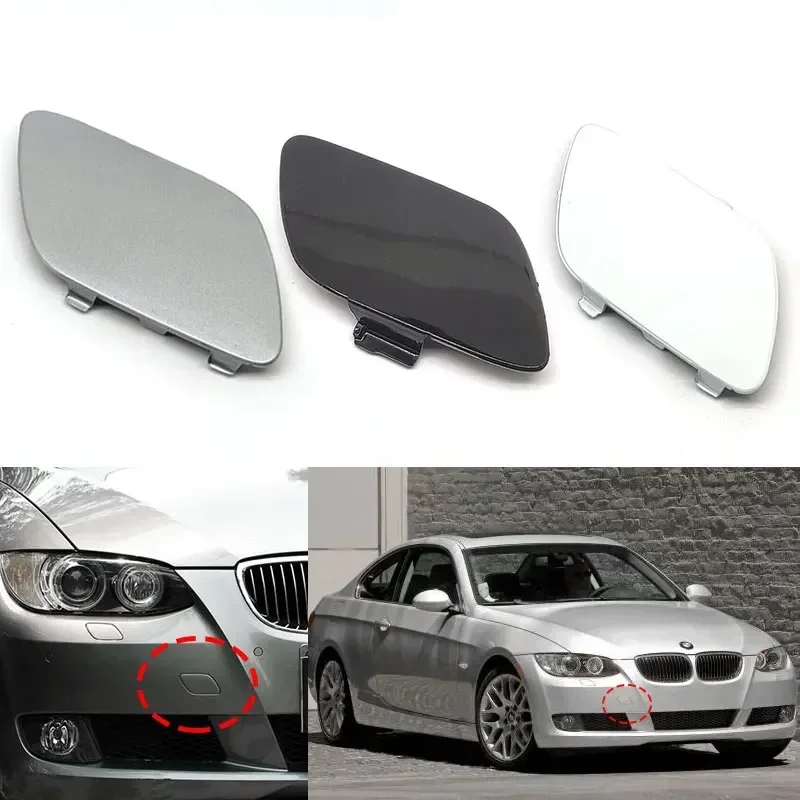 Front-Right-Bumper-Trailer-Cap-Lid-Tow-Hook-Cover-For-BMW-3-Series-E92 ...
