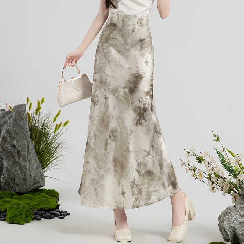 Seoulish-Vintage-Women-s-Long-Skirt-2024-New-Summer-Sping-Chinese-Style ...