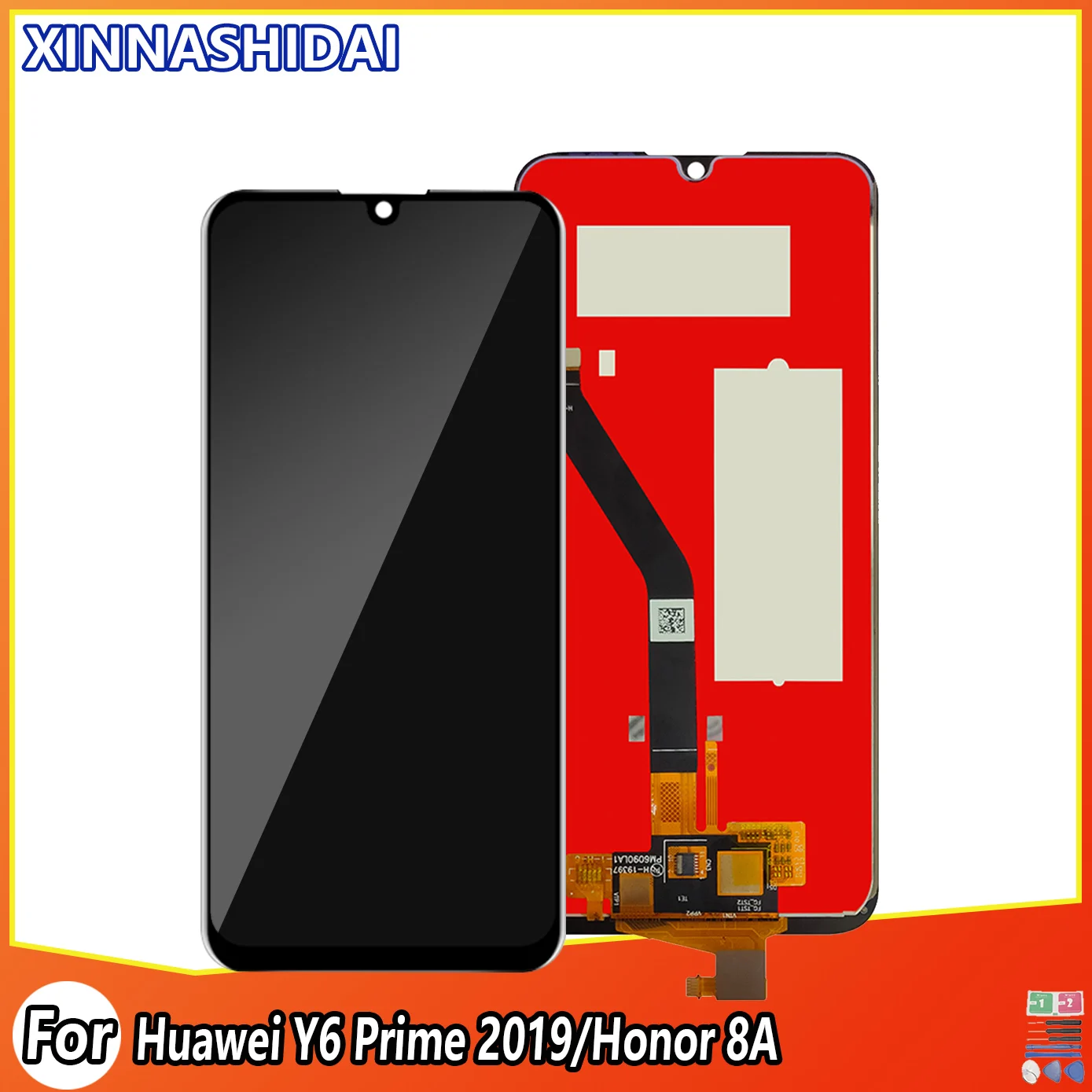 Pantalla Lcd táctil para móvil, repuesto de MRD LX1F/LX1/LX2/LX3 para Huawei Y6, Y6s, Y6 Pro ...