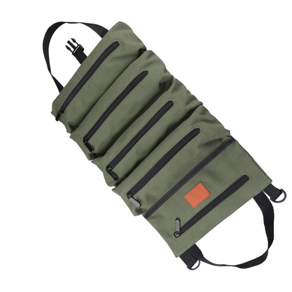 Multifunctional-Roll-Up-Tool-Bag-Multiple-Pockets-Canvas-Storage-Bag ...
