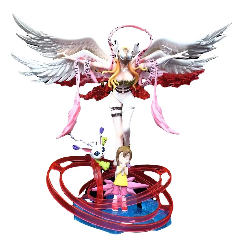 39CM-Digimon-Adventure-Gk-Angewomon-Anime-PVC-Action-Figure-Statue ...