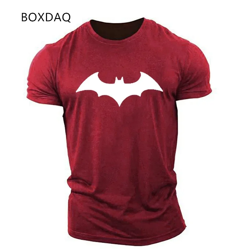 Bat-Graphic-Men-Gym-Sports-T-Shirts-Short-Sleeve-Fitness-Running-Sports ...