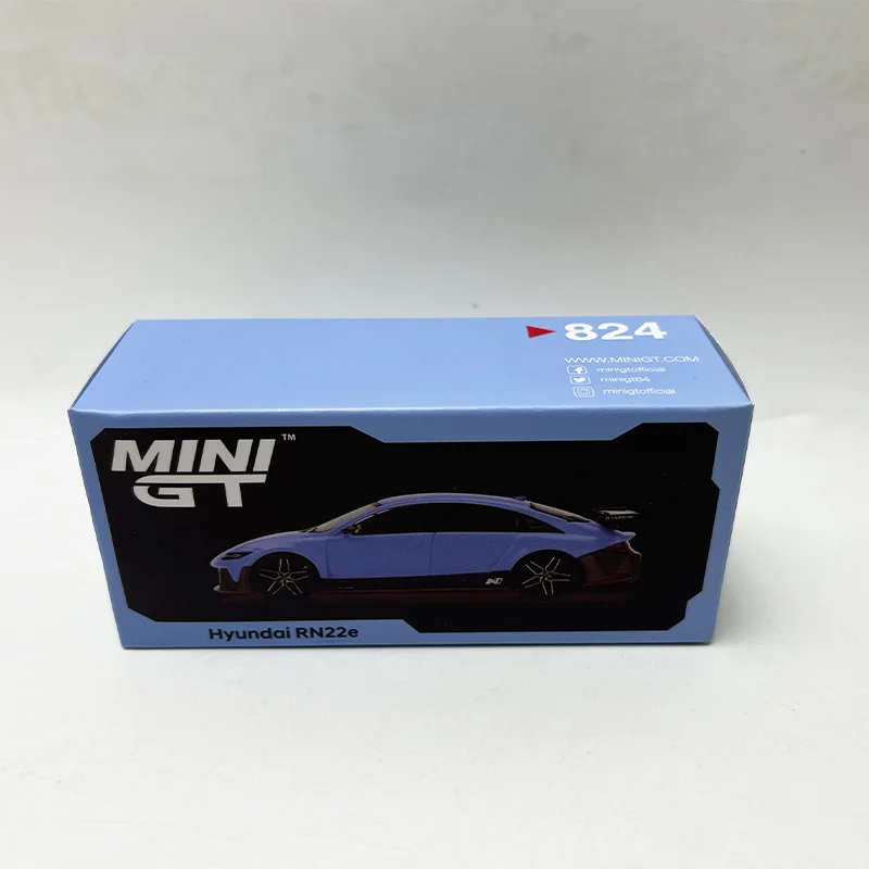 WELLY MINI GT 1/64 Hyundai N Vision 74 металлический автомобиль ...