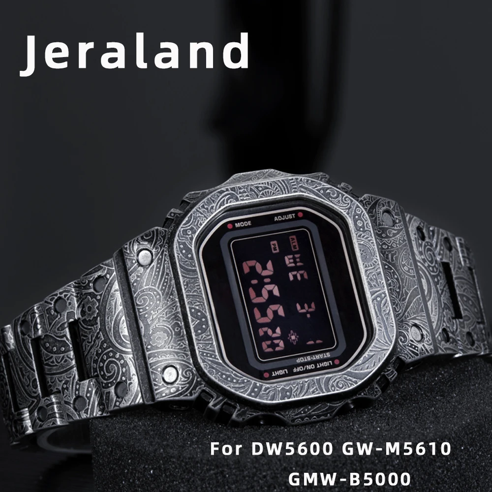 DW5600-G5600-GB5600-Retro-316L-Stainless-Steel-Watchband-Replacement ...