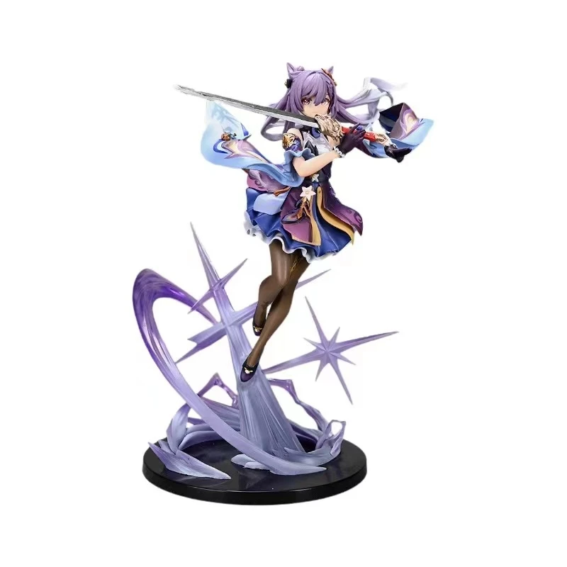 Genshin-Impact-Game-Keqing-Anime-Figure-Statue-GK-Garage-Kits-PVC ...