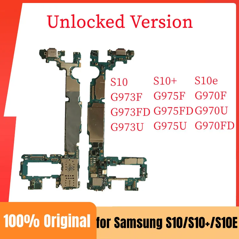 Placa-base-Original-desbloqueada-para-Samsung-Galaxy-S10-G973F-G973U ...