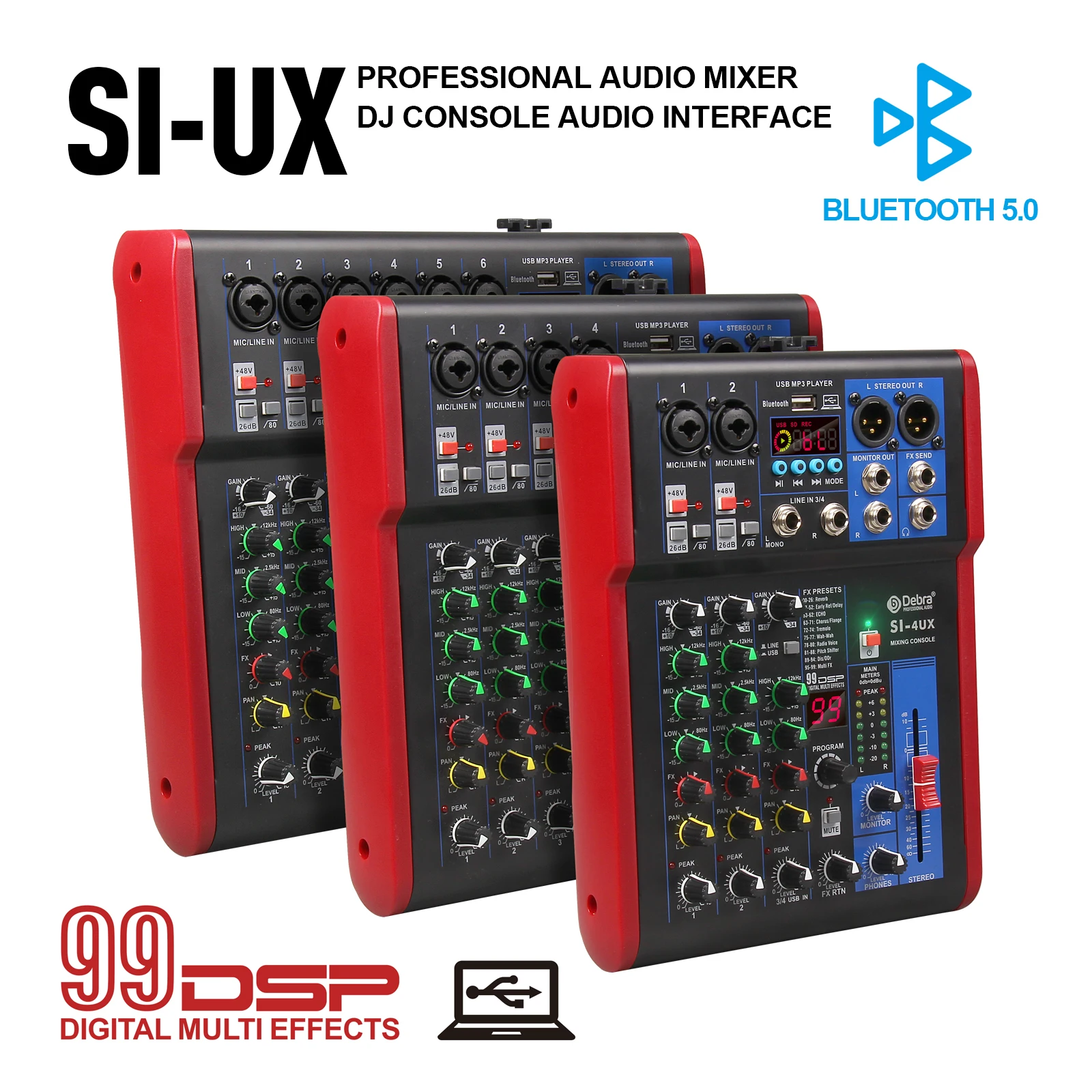 4-6-8-channel-portable-audio-mixer-99-DSP-digital-effects-Bluetooth-5-0 ...