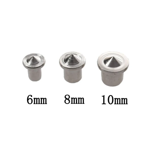 6/8/10/12mm Panel Furniture Positioning Carpentry Log Dowel Tips Round ...