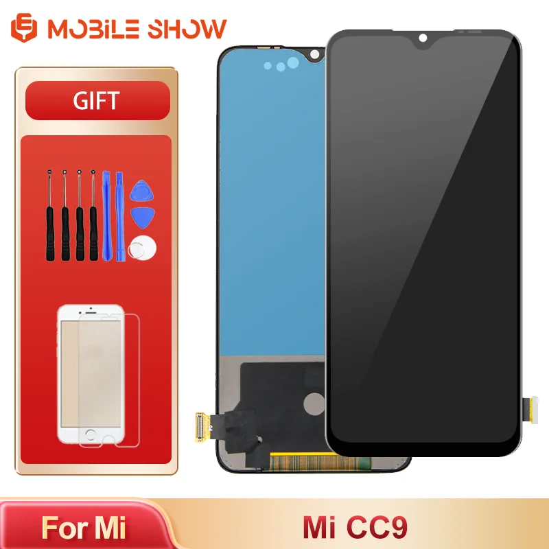 6-39-Super-AMOLED-For-Xiaomi-Mi-CC9-LCD-Display-Touch-Screen-Digitizer ...