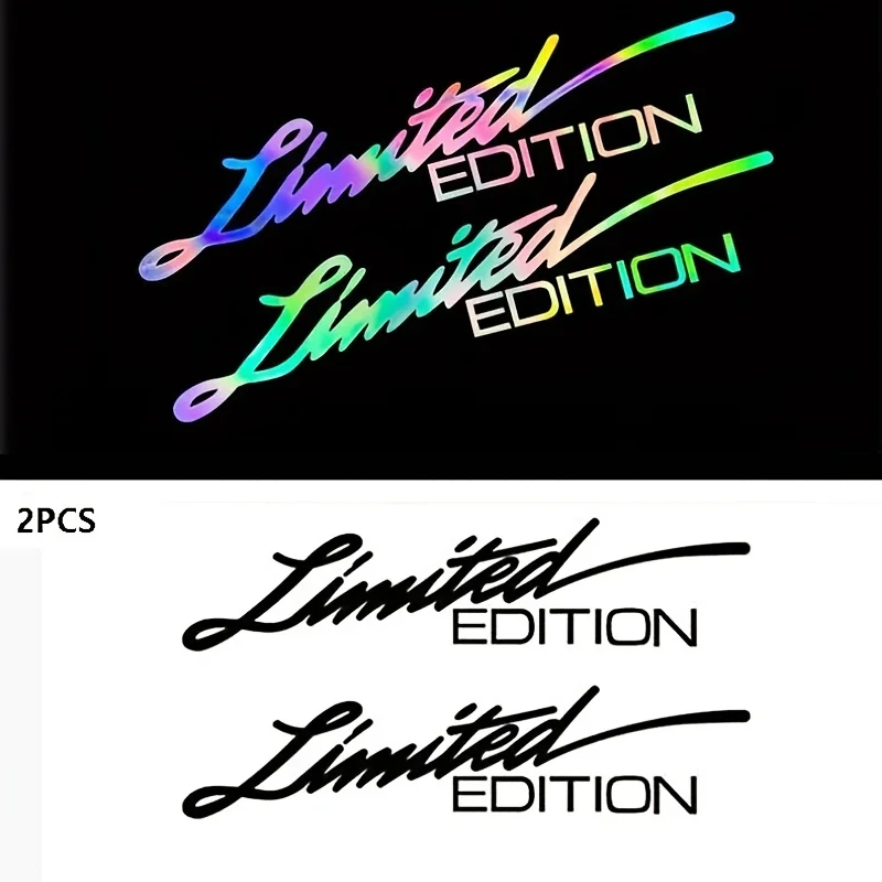 2pcs-Limited-Edition-Emblem-Badge-auto-car-Sticker-Limited-Edition-Logo ...
