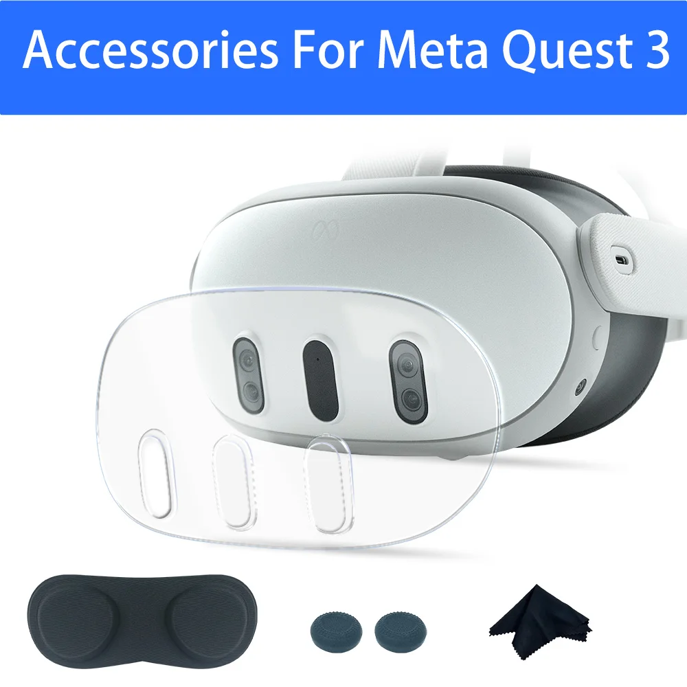 For-Quest-3-Controller-Transparent-Thermal-Cover-Protects-Lens-from ...