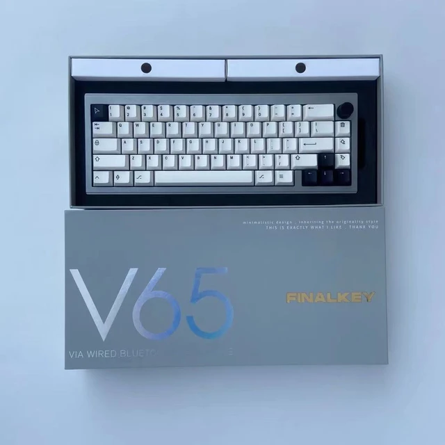 Cidoo V65 V2 Mechanical Keyboard Bluetooth Keyboard Kit, 44% OFF